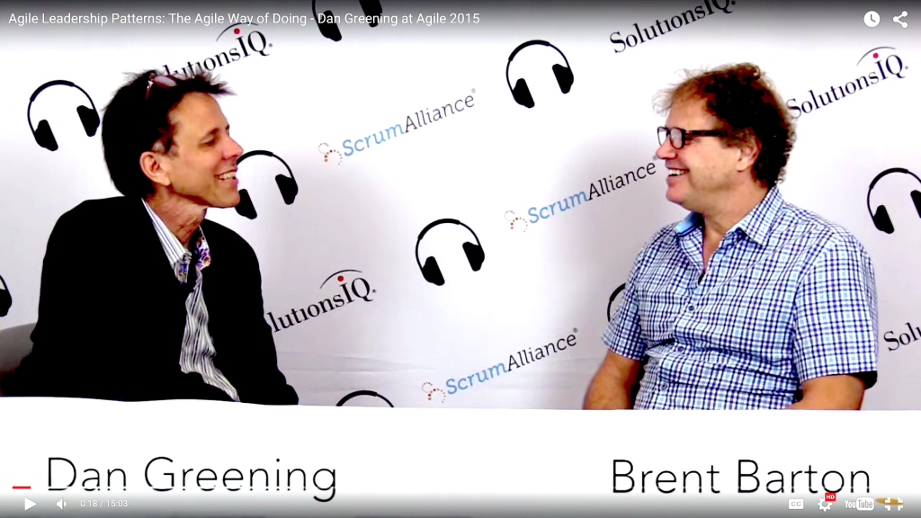 Agile Leadership Patterns: 15 Minute Video